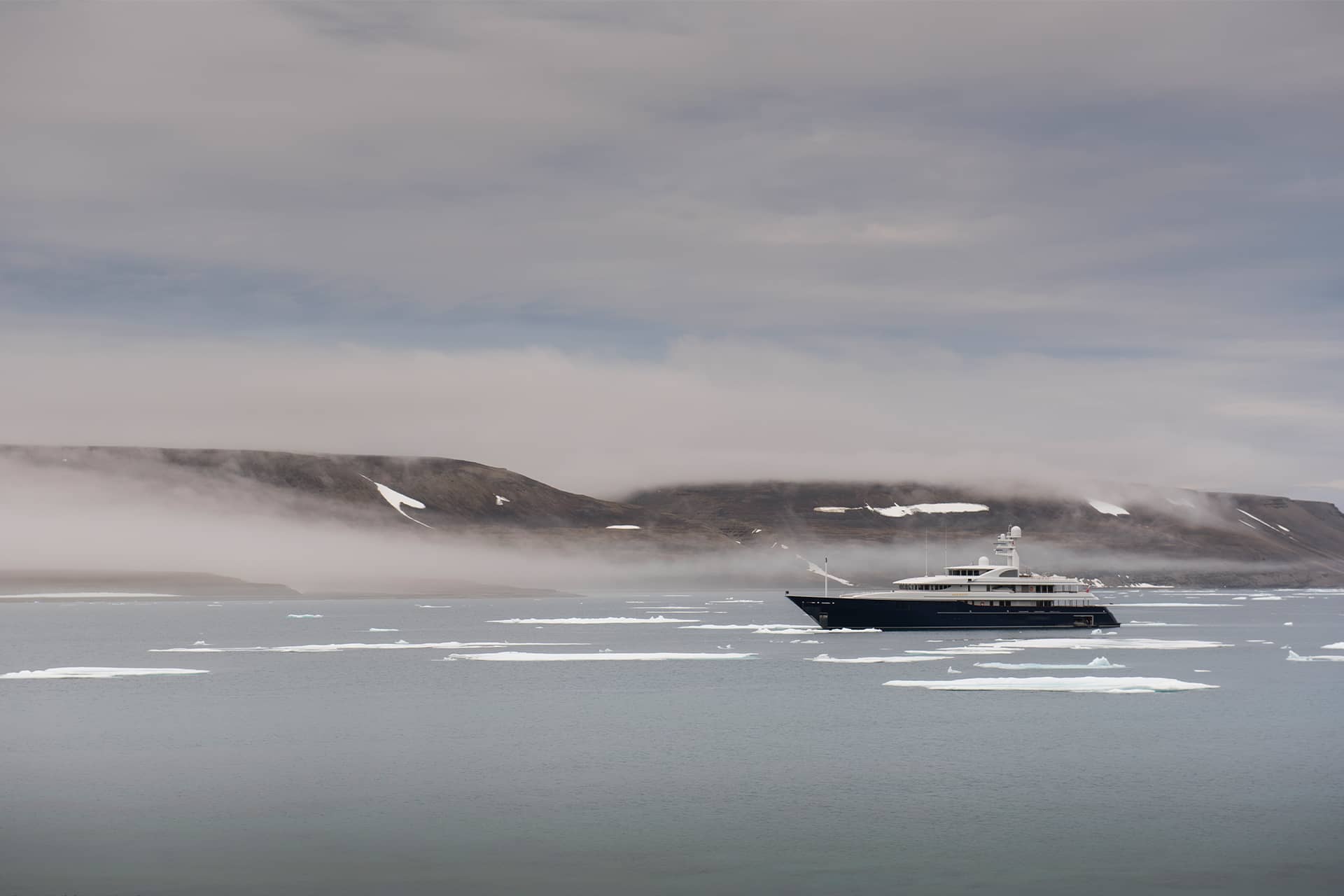 Luxury Expedition Yacht Through the Northwest Passage | EYOS